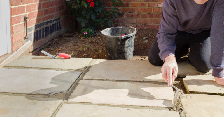 How To Grout Paving Slabs | Buy Garden Paving