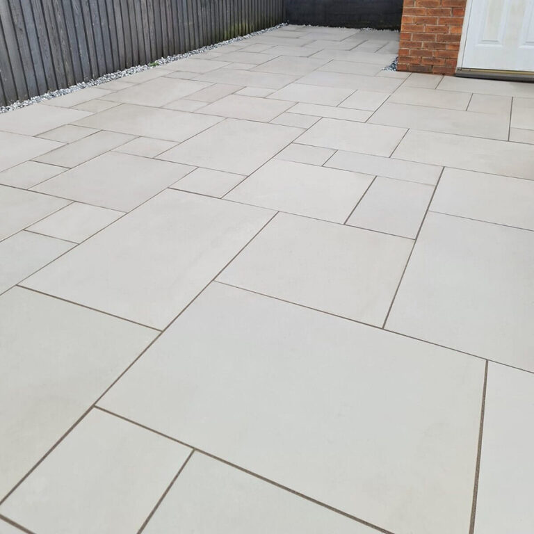 Light Grey Porcelain Paving Slabs | Buy Garden Paving